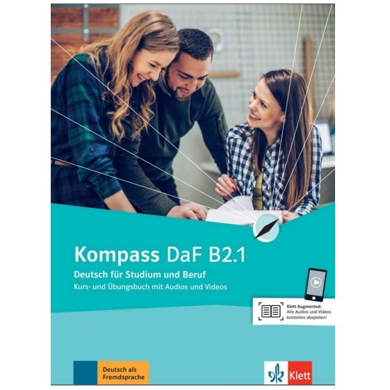 دانلود PDF کتاب آلمانی Kompass DaF B2.1 – دانلود کتاب آلمانی